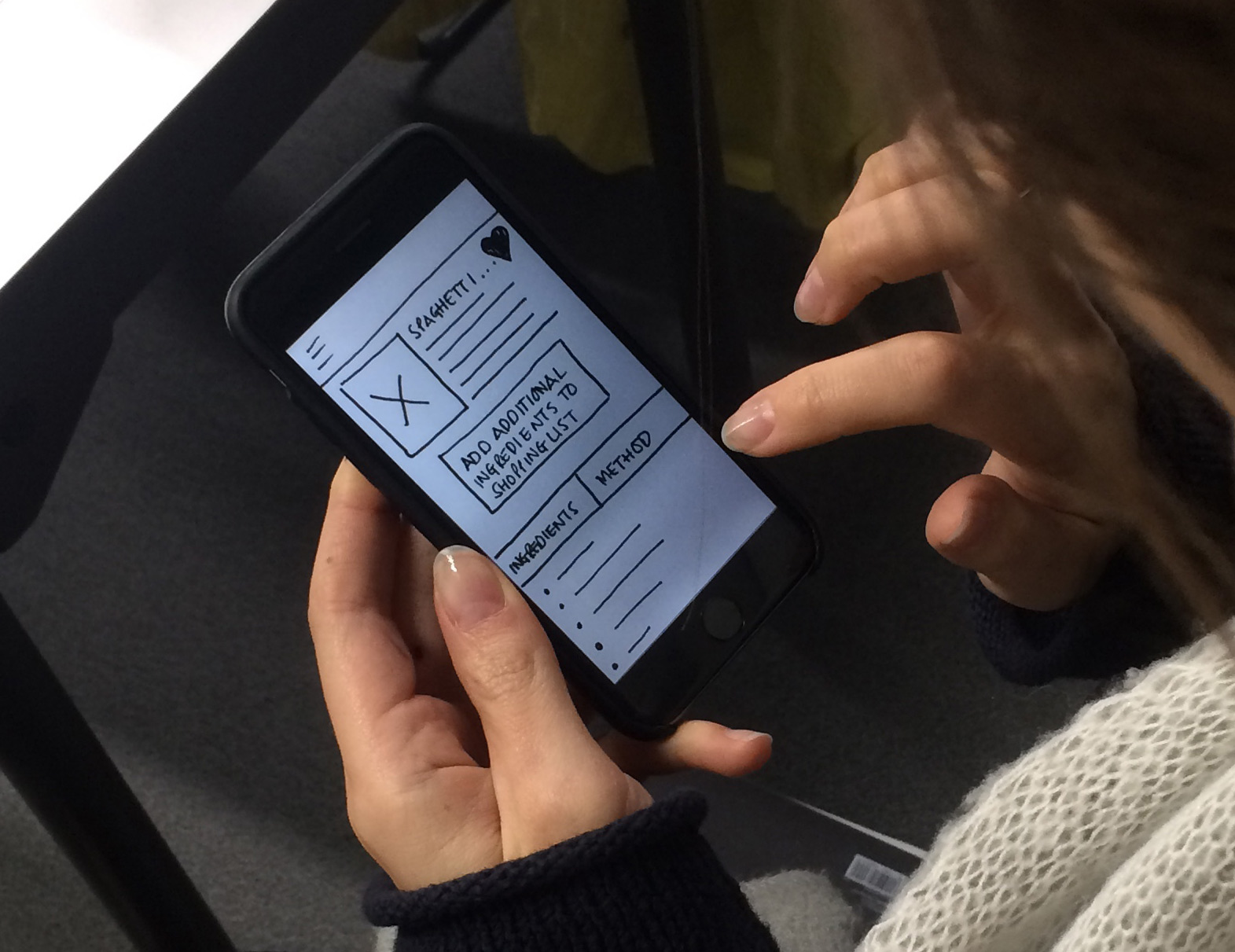 What’s in the fridge - Rebecca Goss - UX Designer